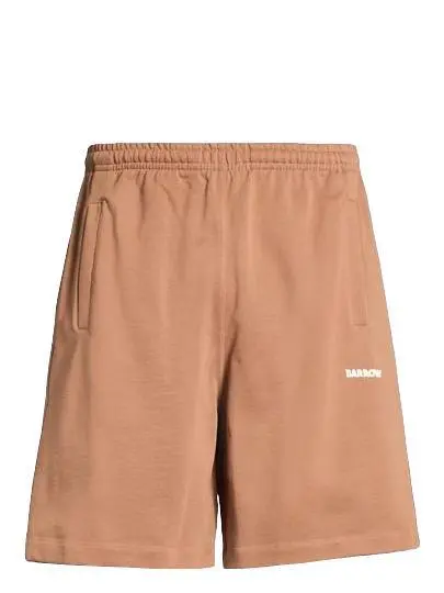 BARROW Cotton French Terry Shorts - Beige