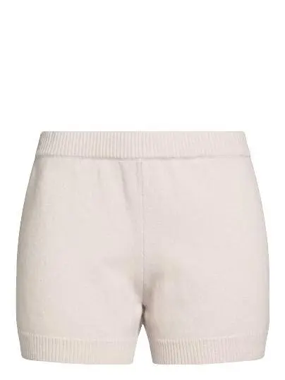 ROBERTO COLLINA Hot Pants In Light Wool And Cashmere - Grey