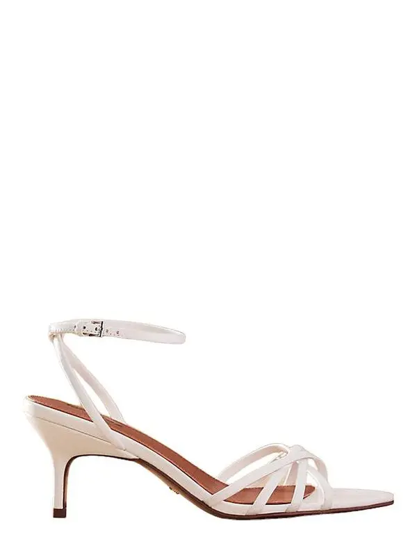 Lola Cruz Raquelle Strappy Sandals - White