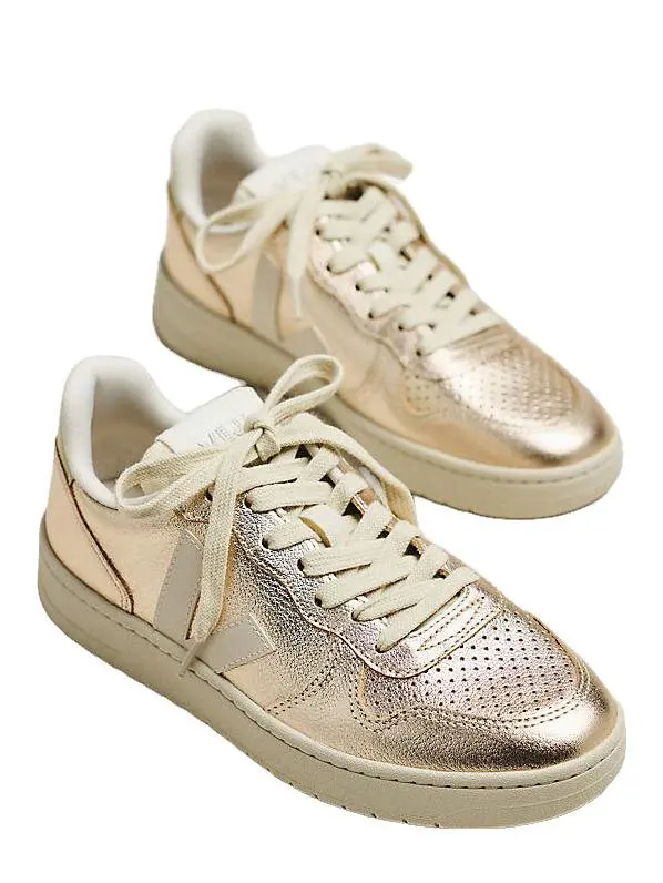 VEJA V-10 Prime Sneakers - Platine / Pierre