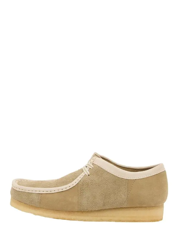 Clarks Patchwork Wallabee - Maple Stripe