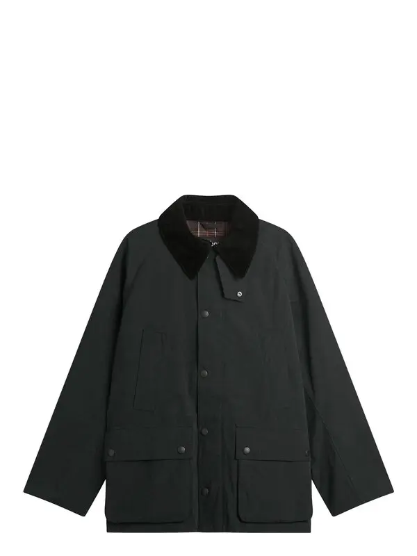 Barbour Os Peached Bedale Casual Jacket - Black