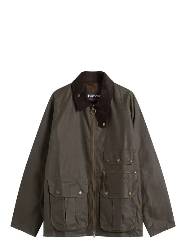Barbour Re-engineered Blackett Spey Wax Jacket - Archive Olive