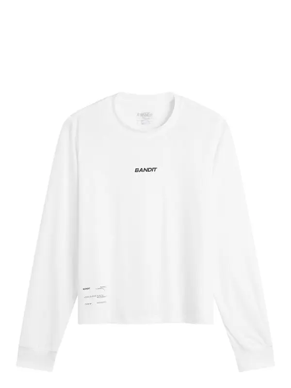 BANDIT Long Sleeve Micromesh T-shirt - White