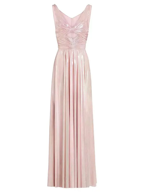 Giambattista Valli V-neck Cut-out Maxi Dress - Pink