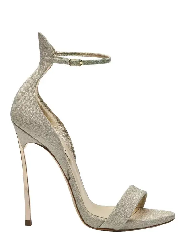 Casadei Blade Cape Heeled Sandals - Gold