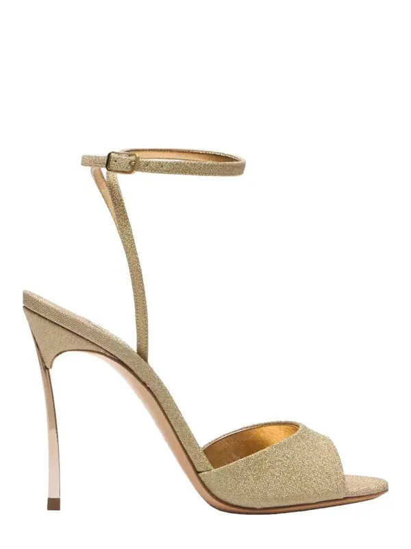 Casadei Blade Heeled Sandals - Gold