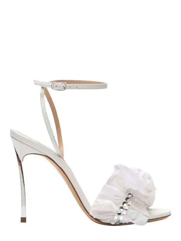 Casadei Annabel Heeled Sandals - White