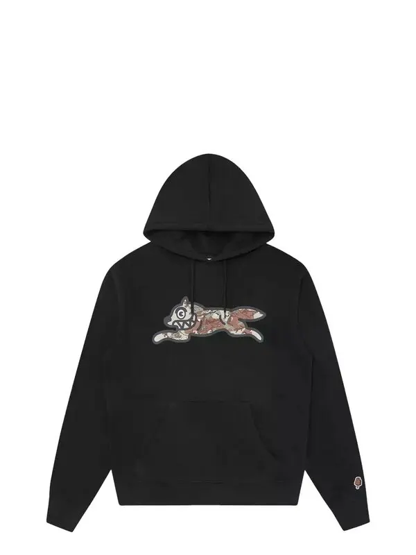 ICECREAM Long-sleeve Hoodie - Black