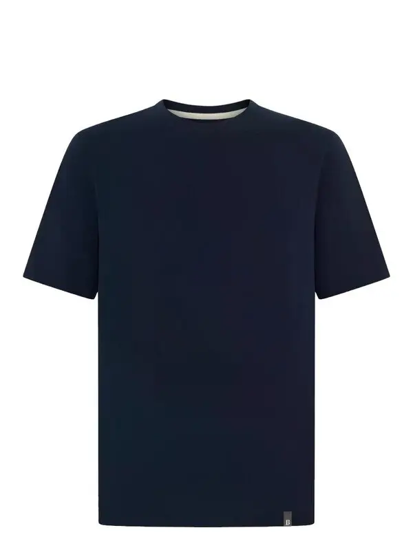 Boggi Milano Appliqué T-shirt - Blue