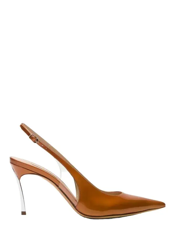 Casadei Superblade Slingback Pumps - Brown