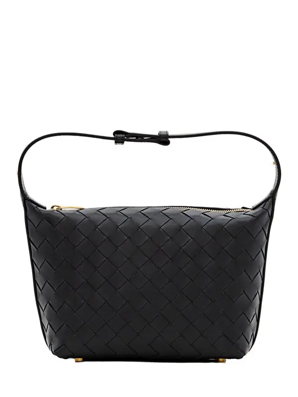Bottega Veneta Mini Wallace Bag - Black