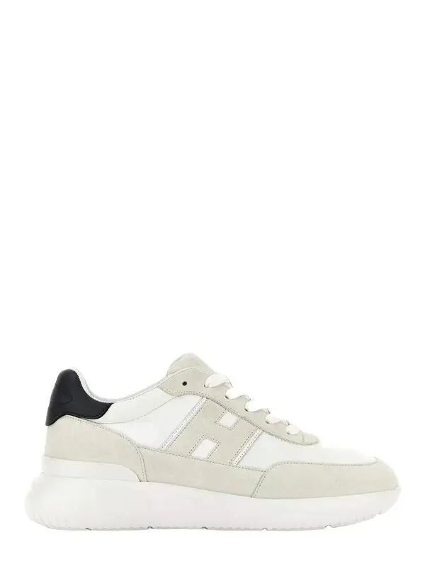 Hogan Cube Lace-up Sneakers - White