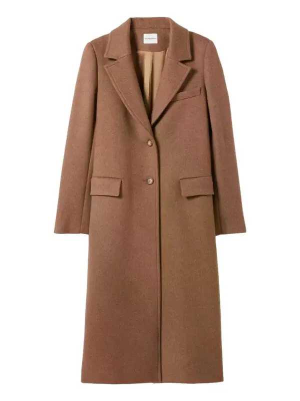Claudie Pierlot Single-breasted Coat - Neutrals