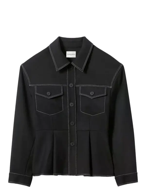 Claudie Pierlot Buttoned Jacket - Black