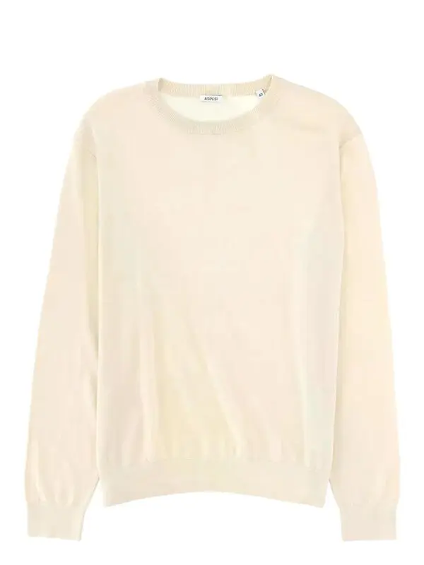 Aspesi Crew-neck Sweater - Neutrals