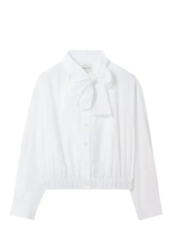 Claudie Pierlot Bow-fastening Shirt - White