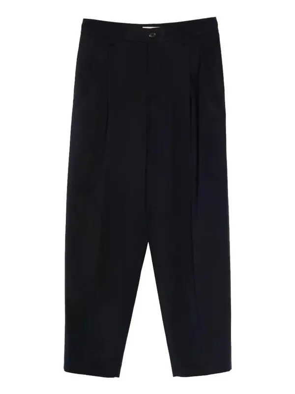 Barena Venezia Pleated Straight Leg Trousers - Blue