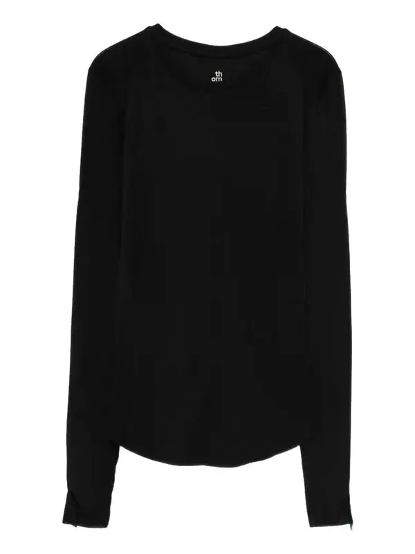 THOM KROM Long-sleeve T-shirt - Black