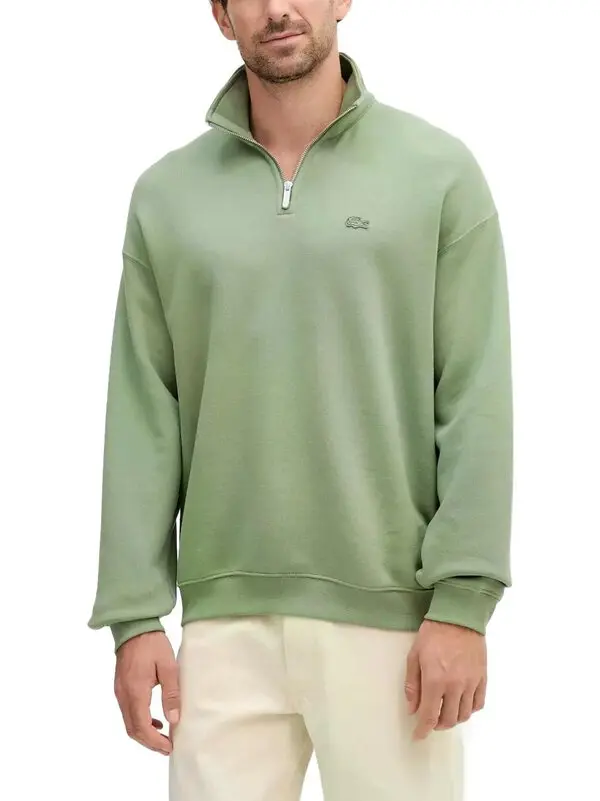Lacoste Zip-up Sweatshirt - Green