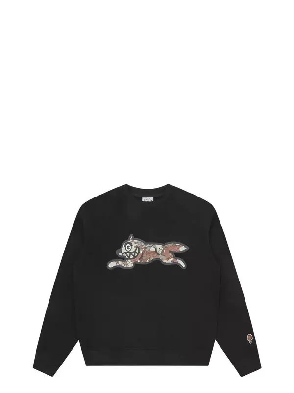 ICECREAM Crew-neck Sweatshirt - Black