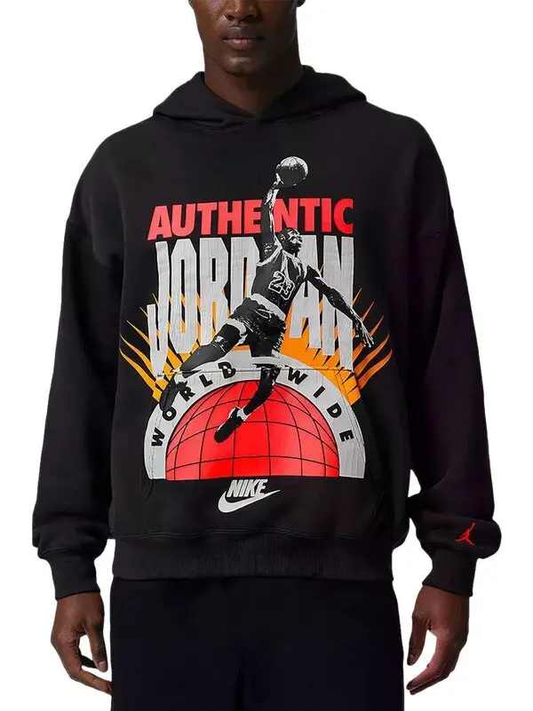 JORDAN Brooklyn Fleece Hoodie - Black