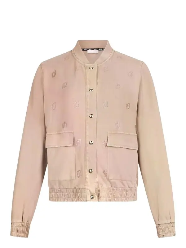 Liu Jo Embellished Pocket Jacket - Neutrals