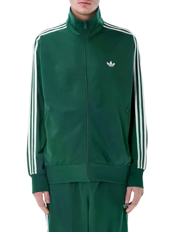 Adidas Firebird Zip-up Sweatshirt - Green
