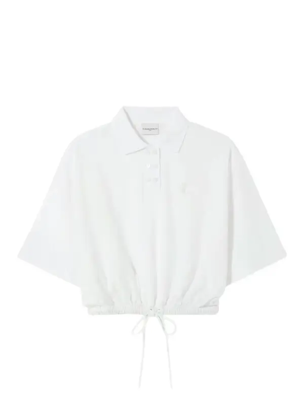 Claudie Pierlot Drawstring-hem Shirt - White