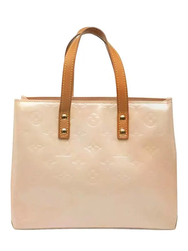 LOUIS VUITTON 2004 Monogram Vernis Reade Pm Handbag - Pink