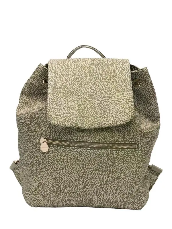 Borbonese Medium Eco Backpack - Green