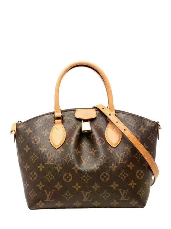 LOUIS VUITTON 2021-2025 Monogram Boetie Pm Satchel - Brown