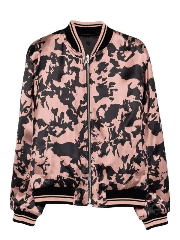 Dries Van Noten Volker Reversible Bomber Jacket - Multicolor