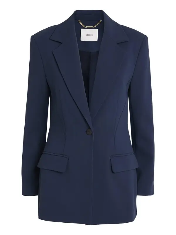 JOSEPH Comfort Cady Fallon Blazer - Blue