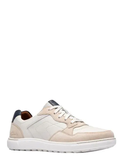 Clarks Mapstone Sport Sneaker - White Combi