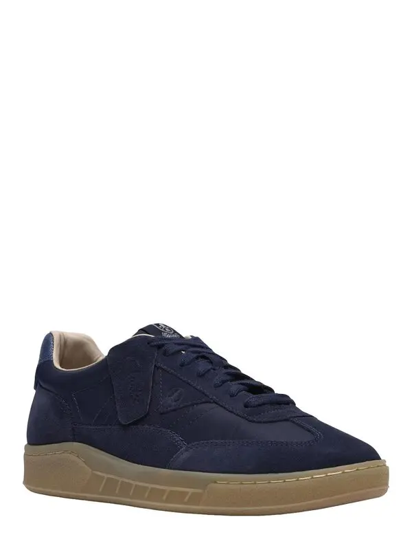 Clarks Craftrally Ace Tennis Sneakers - Navy Combi