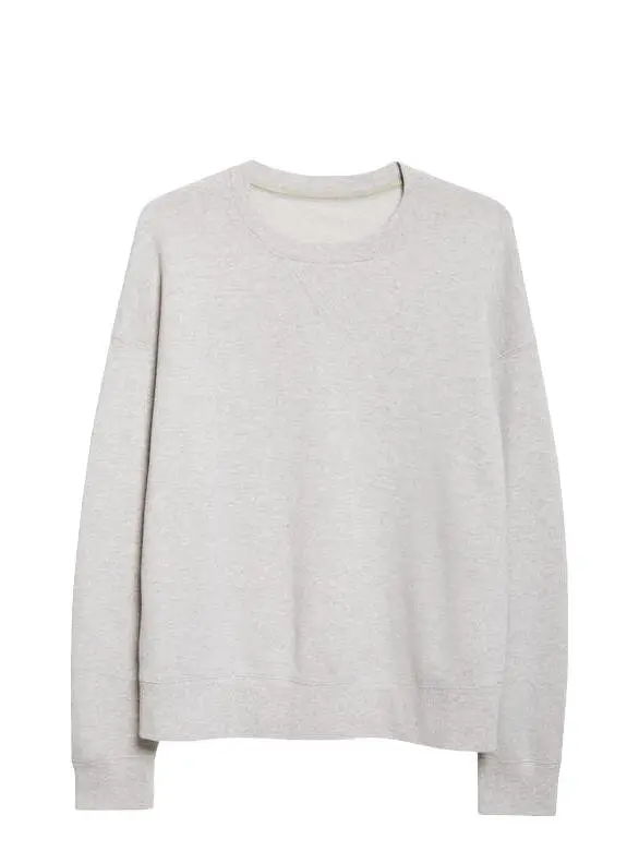 Visvim Jumbo Fine Wool & Cotton Sweatshirt - Grey