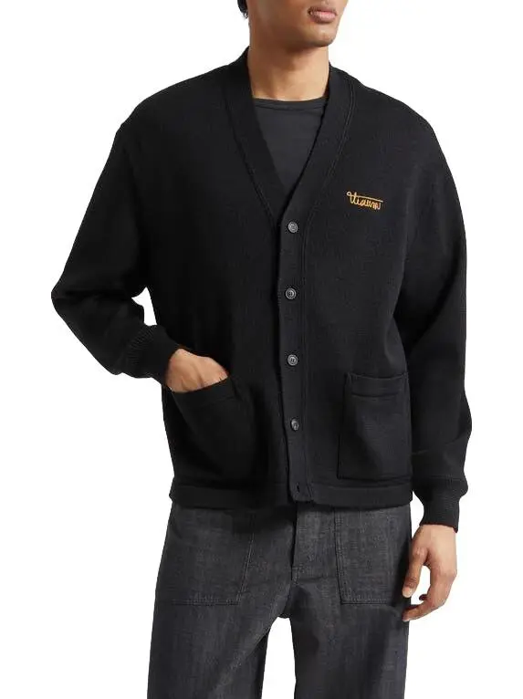 Visvim Selmer Wool Cardigan - Black