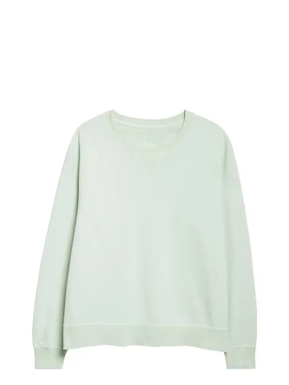 Visvim Jumbo French Terry Sweatshirt - Light Green