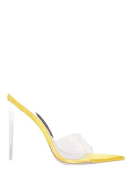 JESSICA RICH Racy Mule Sandal - Yellow