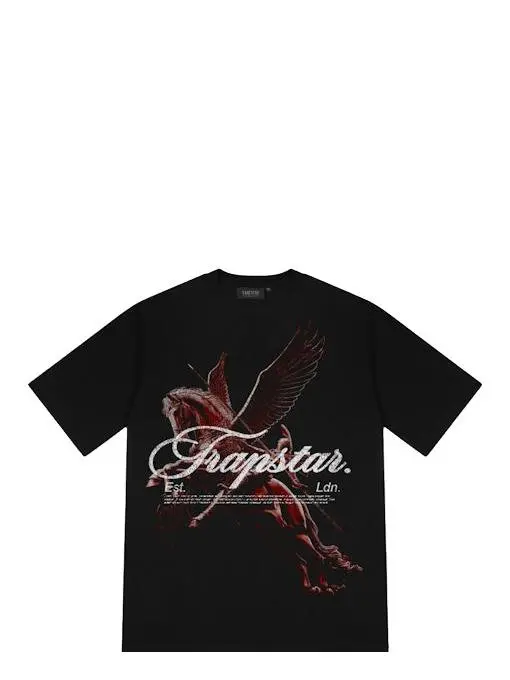 Trapstar Knight Tee Shirt - Black