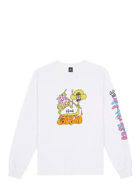 BRAIN DEAD Packing Up Long Sleeve Shirt - White