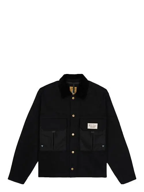 BRAIN DEAD Cropped Chore Jacket - Black