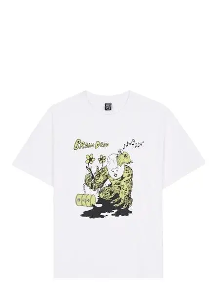 BRAIN DEAD Nuclear Evolution T-shirt - White
