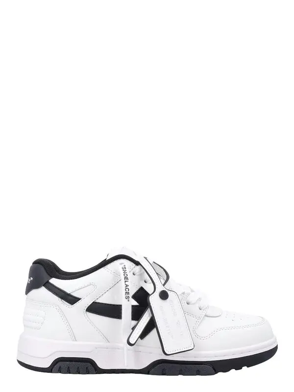 Off-White Out Of Office Ooo Low Top Sneakers - White Black