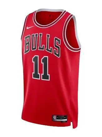 Nike Nba Chicago Bulls Demar Derozan #11 Icon Edition Swingman Jersey - Chicago Red/black/white