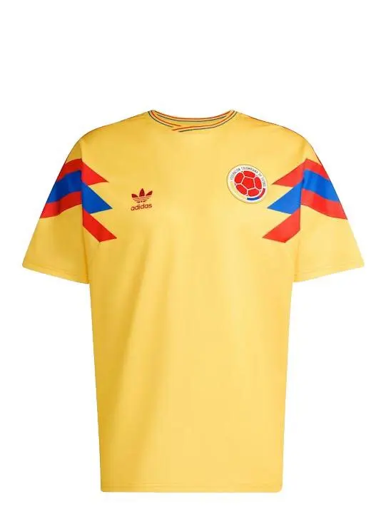 Adidas Colombia Away 1990 Jersey - Bold Gold