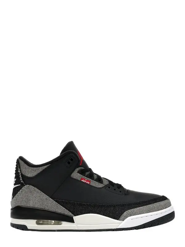 JORDAN 3 Retro Levi’s Sneakers - Denim/black/gym Red