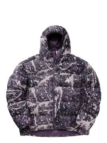 Nike Lunar Lake Primaloft Thermafit Adv Repel Puffer Jacket - Dark Raisin
