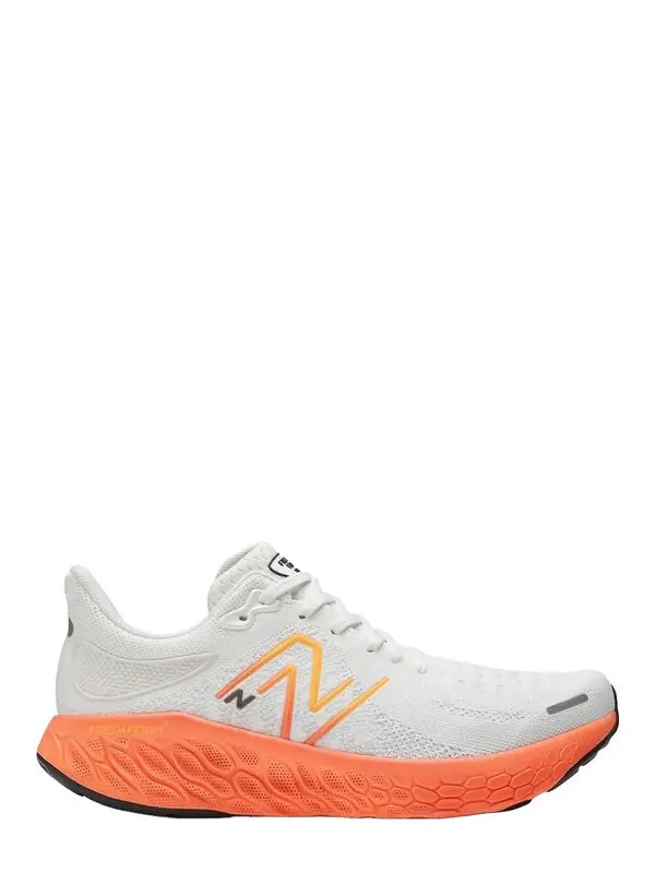 NEW BALANCE Fresh Foam X 1080 V12 Sneakers - White/neon Dragonfly/hot Marigold